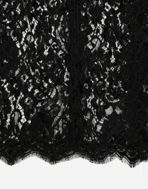 Dolce & Gabbana Lace Top Shirts And Tops