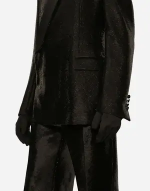 Dolce & Gabbana Sequined Double-breasted Sicilia-fit Tuxedo Jacket Suits And Blazers Sequins