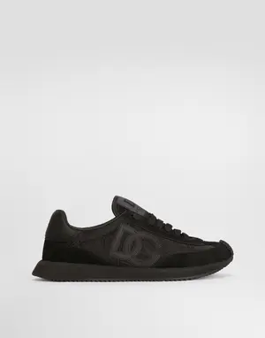 Dolce & Gabbana Dg Sailing" Canvas Low Top Sneakers - Black