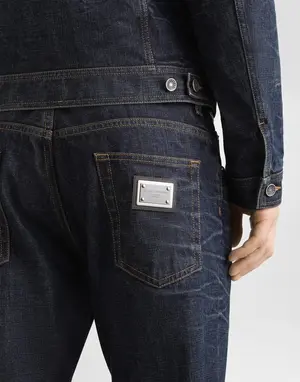 Dolce & Gabbana Loose Cotton Denim Jeans Denim Multi-colored