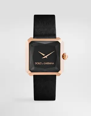 Dolce & Gabbana Sofia Red Gold Watch Watches - Black