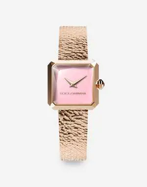 Dolce & Gabbana Sofia Red Gold Watch - Watches Onesize Fuchsia