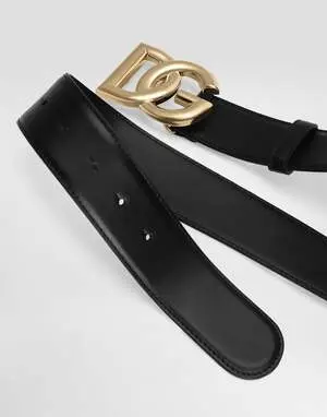 Dolce & Gabbana Cintura Logata Belts Leather - Black