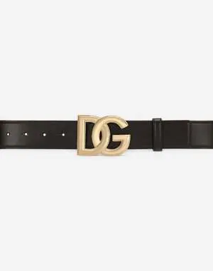Dolce & Gabbana Cintura Logata Belts Leather - Black