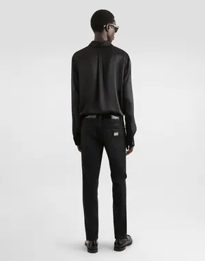 Dolce & Gabbana White Skinny Fit Five-pocket Jeans