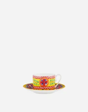 Dolce & Gabbana Fine Porcelain Tea Set Tea Cups