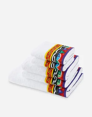 Dolce & Gabbana Set Bagno 5 Pz Towel Sets - Multicolor