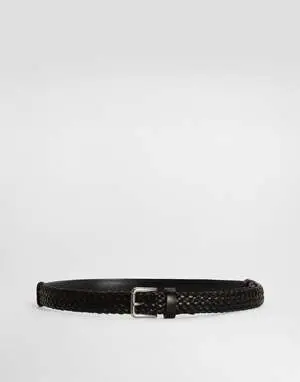 Dolce & Gabbana Calfskin Belt Belts - Black