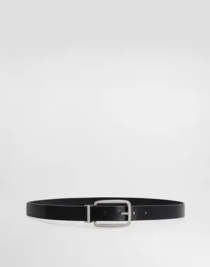 Dolce & Gabbana Calfskin Belt Belts - Black