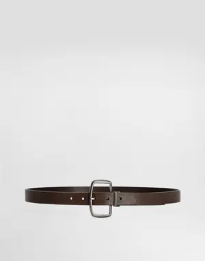 Dolce & Gabbana Calfskin Belt Belts - Brown