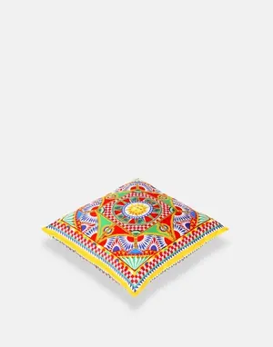 Dolce & Gabbana Duchess Cotton Cushion Small Small Cushions
