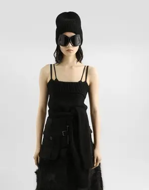 Dolce & Gabbana Wool Blend Tank Top Sweaters And Cardigans