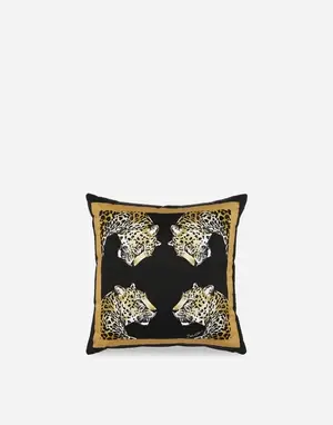 Dolce & Gabbana Duchesse Cotton Cushion Small Small Cushions - Multicolor