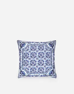 Dolce & Gabbana Duchesse Cotton Cushion Small Small Cushions - Multicolor