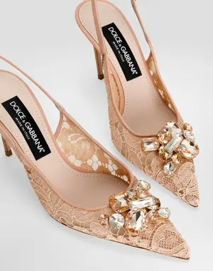 Dolce & Gabbana Slingback Pumps And Slingback Lace