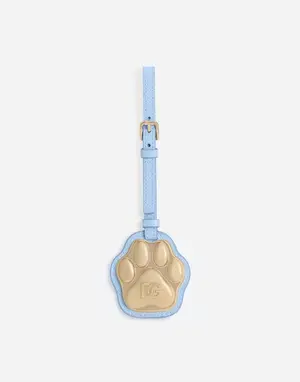 Dolce & Gabbana Calfskin Charm Dog Accessories - Azure