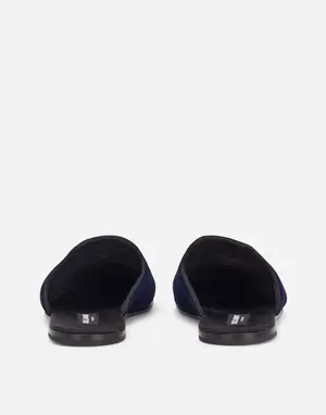 Dolce & Gabbana Da Camera Sandals And Slides Velvet