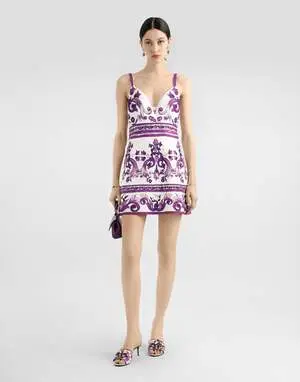 Dolce & Gabbana Majolica-print Dress Dresses