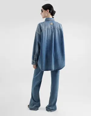 Dolce & Gabbana Oversize Denim Shirt Denim And Jeans Multi-colored
