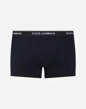 Dolce & Gabbana Regular Boxer Underwear And Loungewear Cotton - Blue