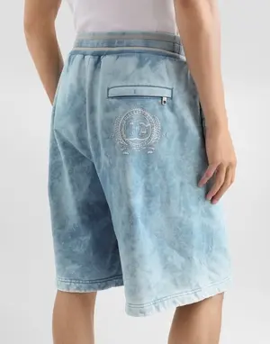 Dolce & Gabbana Treated Jersey Bermuda Shorts Pants And Shorts Multi-colored
