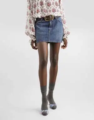 Dolce & Gabbana Denim Skirt Denim And Jeans Multi-colored
