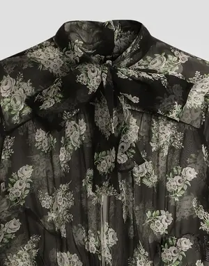Dolce & Gabbana Floral Chiffon Jumpsuit