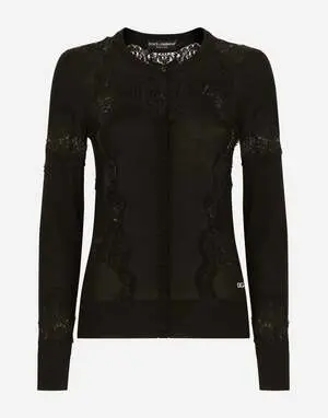 Dolce & Gabbana Cardigan C/bottoni Sweaters And Cardigans - Black