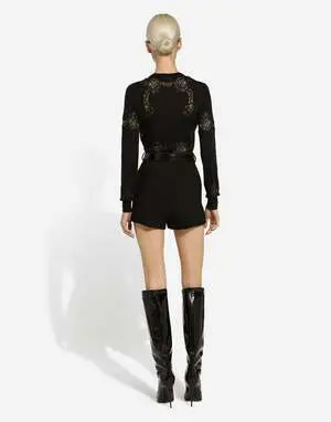 Dolce & Gabbana Cardigan C/bottoni Sweaters And Cardigans - Black