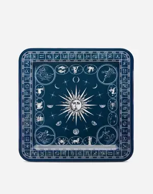 Dolce & Gabbana Wooden Tray Medium Square - Multicolor