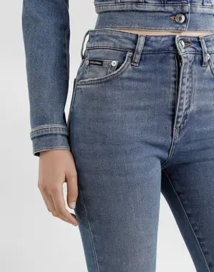 Dolce & Gabbana Skinny Denim Jeans Denim And Jeans Multi-colored