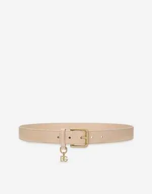 Dolce & Gabbana Dg Charm Belt Belts Leather - Pink