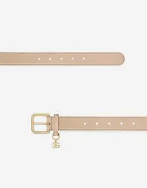 Dolce & Gabbana Dg Charm Belt Belts Leather - Pink