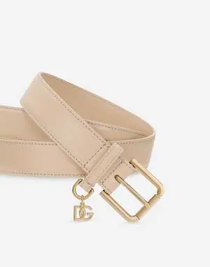 Dolce & Gabbana Dg Charm Belt Belts Leather - Pink