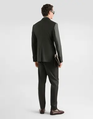 Dolce & Gabbana Double-breasted Virgin Wool Jacket Suits And Blazers