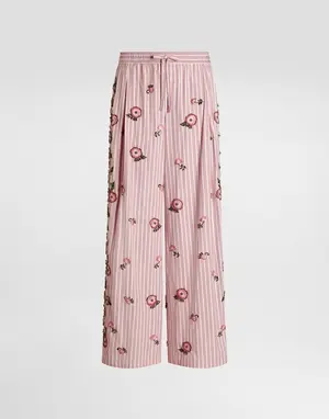 Dolce & Gabbana Embroidered Pants For Men