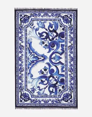 Dolce & Gabbana Doubled Beach Towel All Over-patterned Towels - Multicolor