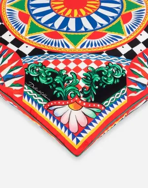 Dolce & Gabbana Silk Twill Cushion Small Small Cushions