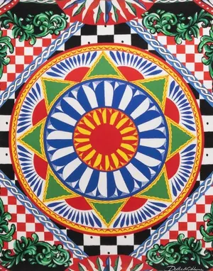 Dolce & Gabbana Silk Twill Cushion Small Small Cushions