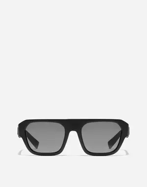 Dolce & Gabbana Crossed Sunglasses - Black