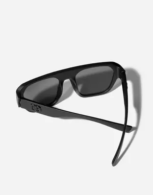 Dolce & Gabbana Crossed Sunglasses - Black
