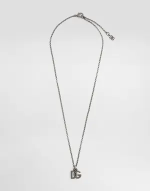 Dolce & Gabbana Dg Logo Necklace Bijoux Metal - Red