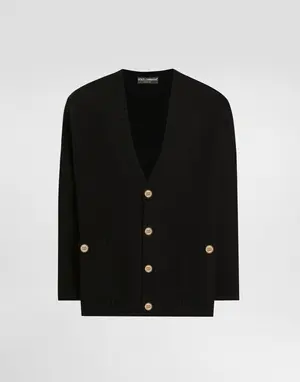Dolce & Gabbana Wool Blend Cardigan Sweaters And Cardigans - Multicolor