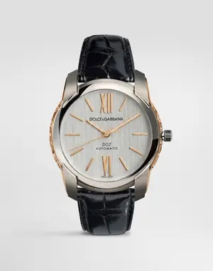 Dolce & Gabbana Dg7 Gattopardo Watch Watches - Silver