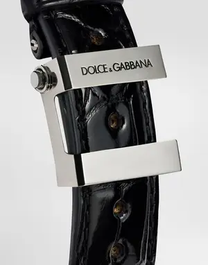 Dolce & Gabbana Dg7 Gattopardo Watch Watches - Silver