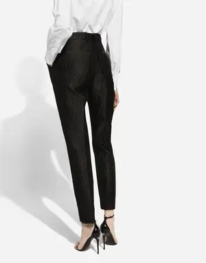 Dolce & Gabbana Tailored Floral Jacquard Pants Pants And Shorts