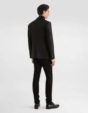 Dolce & Gabbana Single-breasted Taormina Wool Jacket Suits And Blazers - Black