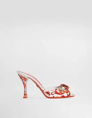 Dolce & Gabbana Sandalo Slides And Mules Cotton