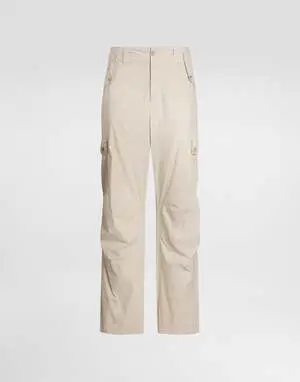 Dolce & Gabbana Poplin Trousers Pants And Shorts - Beige