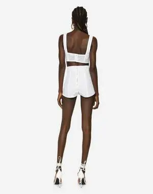 Dolce & Gabbana Corset Top Shirts And Tops Satin